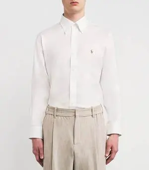 Polo Ralph Lauren Cotton Poplin Shirt - White