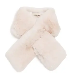 YVES SALOMON Rabbit Fur Scarf