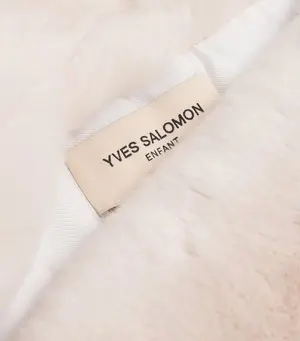 YVES SALOMON Rabbit Fur Scarf