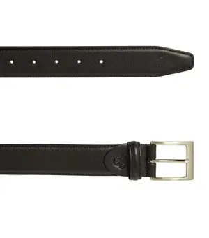 Canali Leather Belt - Black