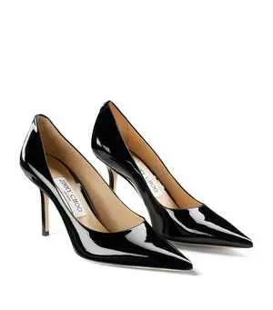 JIMMY CHOO Love 85 Leather Pumps - Black