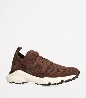 TOD'S Sport Run 54c Calzino Sneakers - Brown