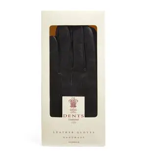DENTS Leather Gloves - Black