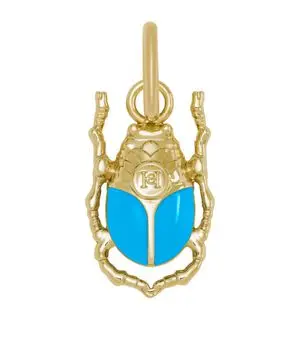 Carolina Herrera Herrera Beetle Charm Blue