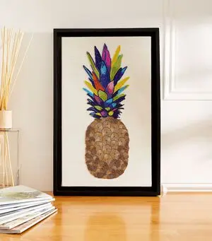 Jonathan Adler Pineapple Beaded Wall Art