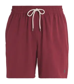 Ralph Lauren Traveller Swim Shorts Red