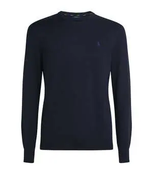 Polo Ralph Lauren Pima Cotton Crewneck Sweater - Navy