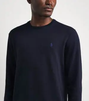Polo Ralph Lauren Pima Cotton Crewneck Sweater - Navy