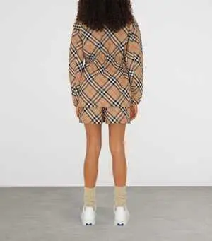 Burberry Check Jacket - Beige