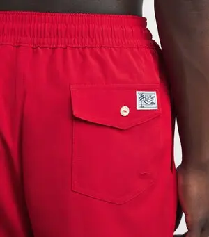 Polo Ralph Lauren Polo Pony Swim Shorts - Red