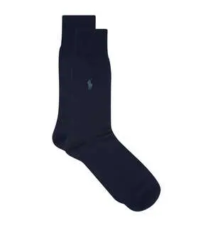 Ralph Lauren Polo Pony Socks Blue
