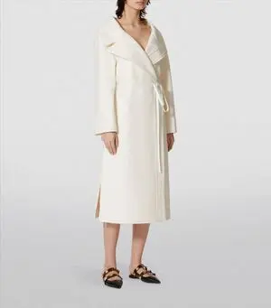 Valentino Garavani Wool-cashmere Coat - Ivory