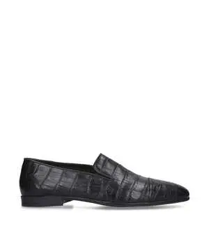 BROTINI Crocodile Leather Slippers