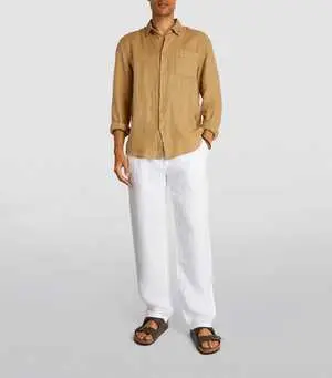 Vilebrequin Linen Drawstring Trousers