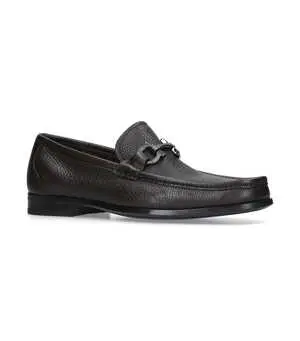 Ferragamo Textured Loafers