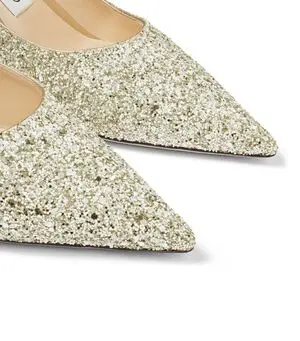 JIMMY CHOO Love 65 Glitter Pumps
