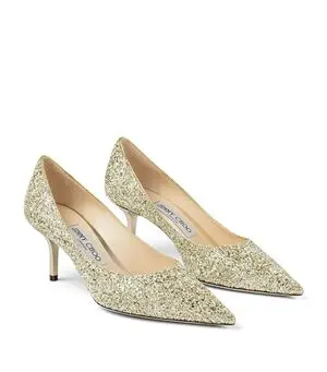 JIMMY CHOO Love 65 Glitter Pumps