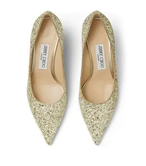 JIMMY CHOO Love 65 Glitter Pumps