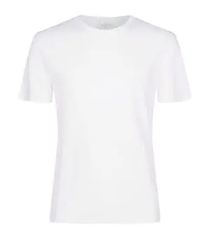 Sandro Linen T-shirt Beige