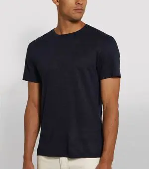 Sandro Linen T-shirt