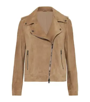Women's Notched Lapel Biker Jackets