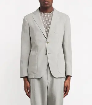 Giorgio Armani Silk-blend Blazer
