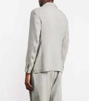 Giorgio Armani Silk-blend Blazer