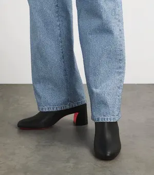 CHRISTIAN LOUBOUTIN Turela Leather Ankle Boots