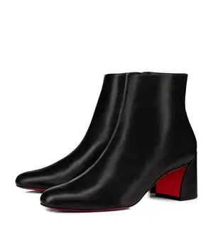 CHRISTIAN LOUBOUTIN Turela Leather Ankle Boots