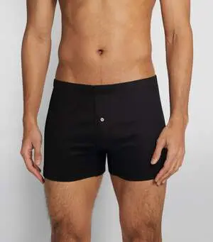 Zimmerli Sea Island Boxer Briefs - Black