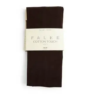 Falke Cotton Touch Tights Brown