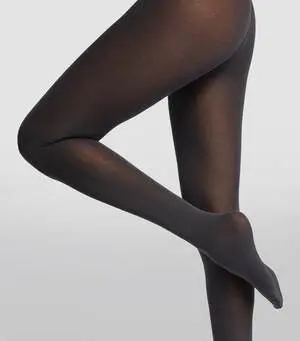 Falke Cotton Touch Tights - Grey
