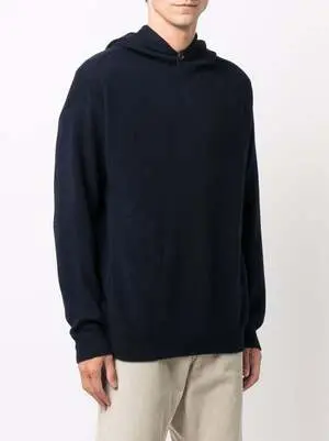 Malo Knitted Pullover Hoodie