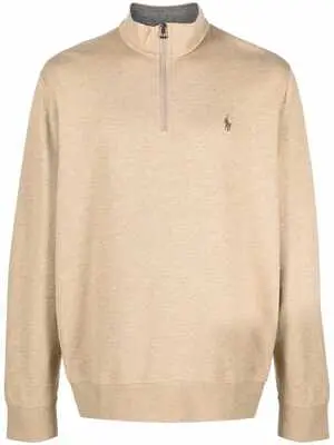 Polo Ralph Lauren Knitted Jumper With Embroidered Pony - Neutrals