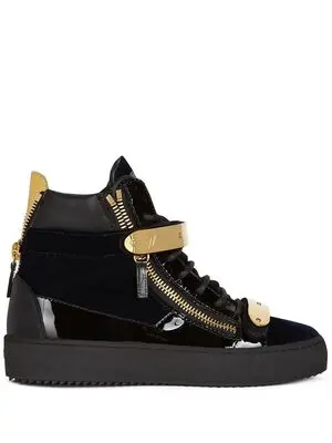 GIUSEPPE ZANOTTI Coby High-top Sneakers - Blue