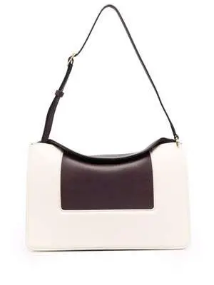 WANDLER Penelope Two-tone Leather Shoulder Bag