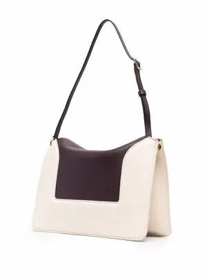 WANDLER Penelope Two-tone Leather Shoulder Bag