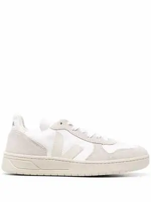 VEJA V-10 Mesh Low-top Sneakers - White