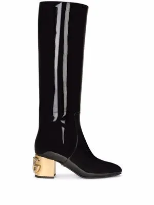 Dolce & Gabbana Knee-high Block Heel Boots