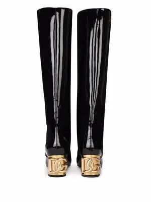 Dolce & Gabbana Knee-high Block Heel Boots