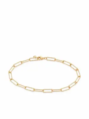Monica Vinader Alta Textured Chain Bracelet - Gold