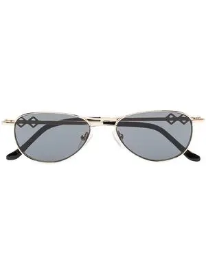 KAREN WAZEN Jen Pilot-frame Sunglasses