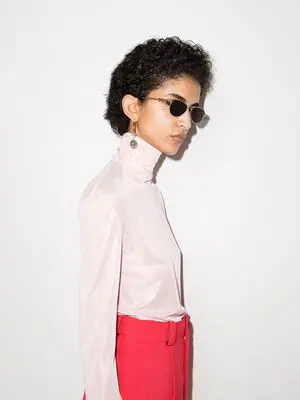 KAREN WAZEN Jen Pilot-frame Sunglasses