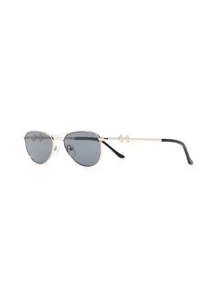 KAREN WAZEN Jen Pilot-frame Sunglasses