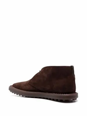 TOD'S Lace-up Suede Desert Boots