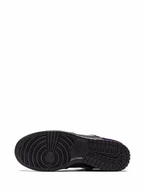 Nike X Off White Dunk Low Lot 50 Sneakers - Black
