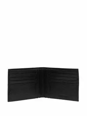 Emporio Armani Pebbled Bi-fold Wallet