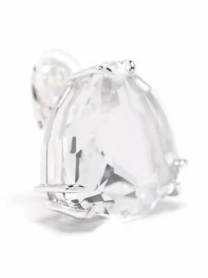 SWAROVSKI Mesmera Triangle Cut Crystal Clip Single Earring