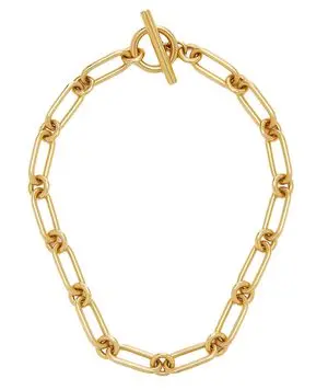 BEN-AMUN 24k -plated Link Necklace