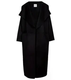 TOTEME Signature Wool And Cashmere Coat - Black